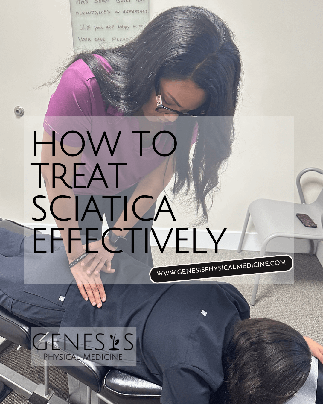 How to Treat Sciatica Effectively - Genesis Chiropractic